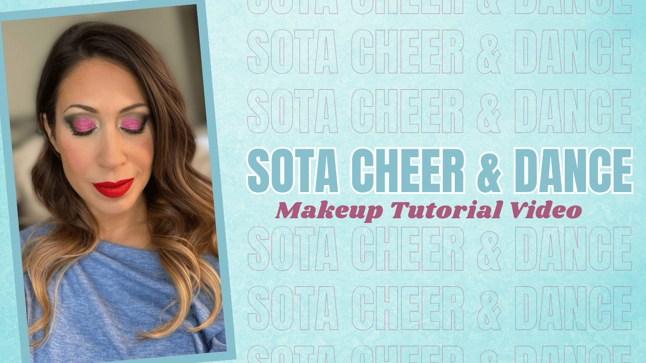 SOTA Cheer & Dance Makeup Tutorial Video | Hot Pink Smokey Eye, Berry